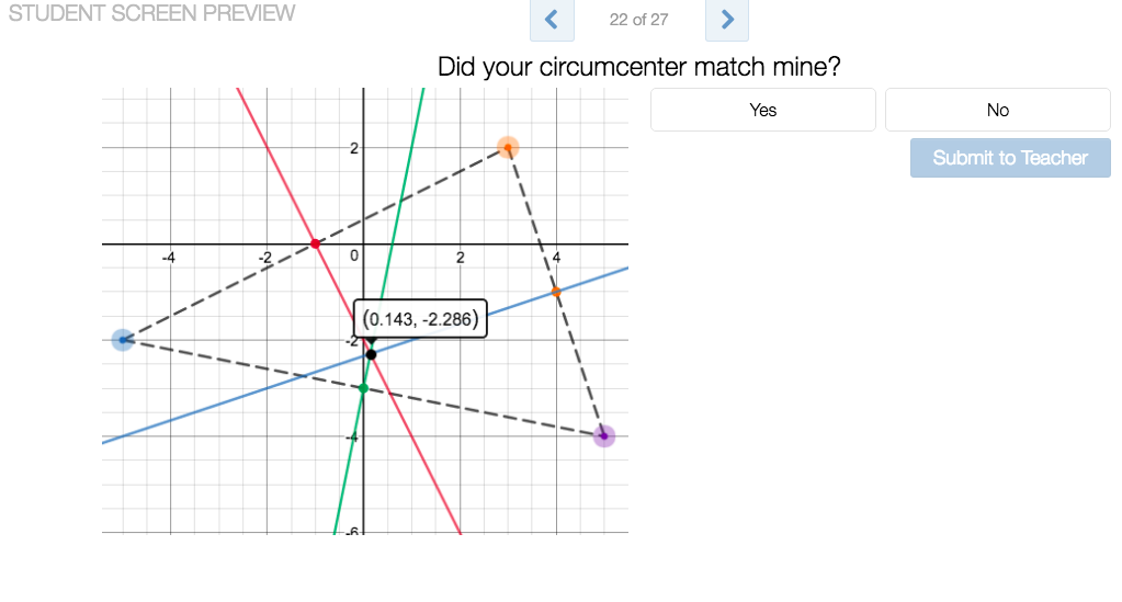 Triangle Centers Algebraically: Completely Student-Paced Using #Desmos ...