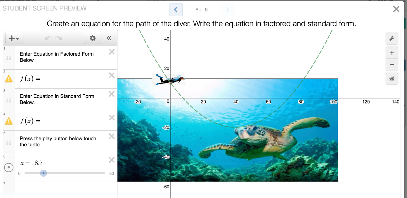 Quadratics and Polynomials on Desmos AB – Designated Deriver